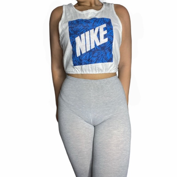 Nike | Tops | Nike Reworked Crop Tank Top | Poshmark